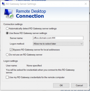 How to change the Remote Gateway Host Address and Port in RDP file ...